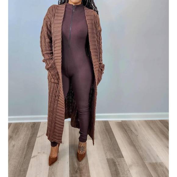 Rehab | Sweaters | New Rehab Chunky Cable Knit Cardigan Sweater In ...